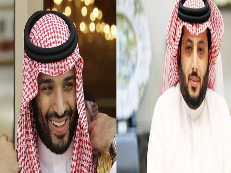 بالفيديو تركي اَل الشيخ يُهدي ولي العهد السعودي أغنية شام مصراوى